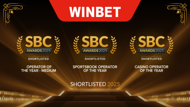 💥BREAKING NEWS: WINBET е сред най-добрите бетинг компании в света в номинациите на SBC Awards 2025